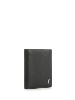 Saint Laurent Vertical Card Holder - Black