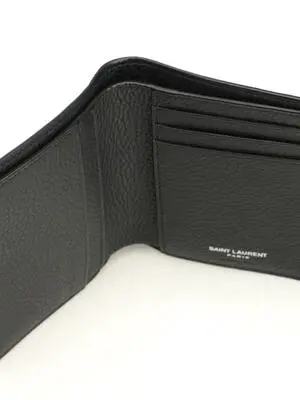 Saint Laurent Vertical Card Holder - Black