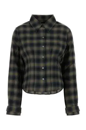Our Legacy Embroidered Cotton Blend Shirt - Multicolor