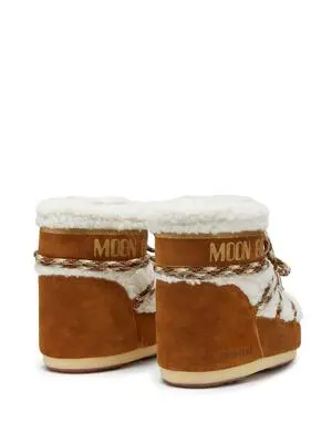 Moon Boot Shearling Lace-up Boots