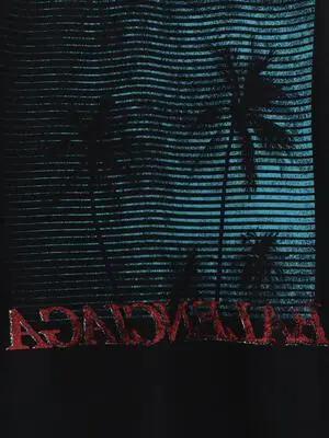 Balenciaga Cotton T-shirt With Front Print
