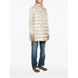 Herno Neutrals Coats Single Breasted Coats