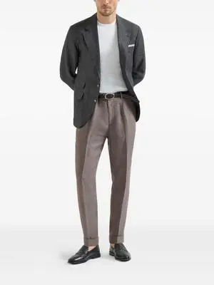 Brunello Cucinelli Linen Trousers - Multicolor