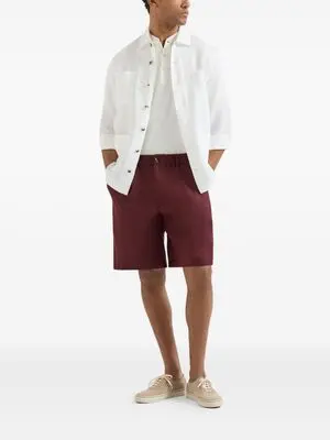 Brunello Cucinelli Linen Bermuda Shorts