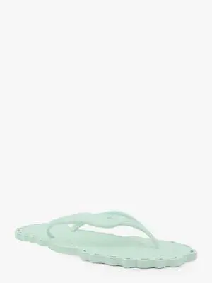 Zimmermann Seafoam Thong Rubber Sandals