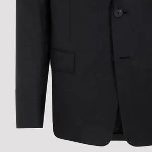 LANVIN Single Breasted Tailored Jacket - Green