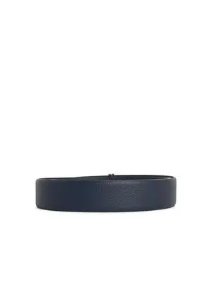 TOM FORD T Icon Leather Belt - Blue