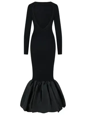 ROTATE BY BIRGER CHRISTENSEN Long Dress In Viscose Blend