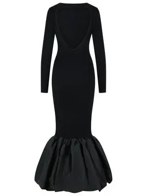 ROTATE BY BIRGER CHRISTENSEN Long Dress In Viscose Blend
