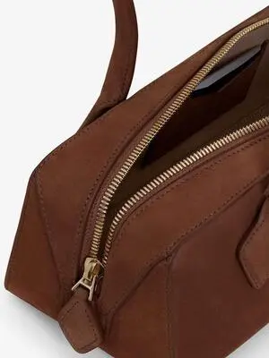 Alaïa Teckel Medium Suede Shoulder Bag - Multicolor
