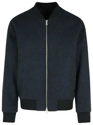Dries Van Noten Volker' Reversible Cotton Blend Jacket - Black