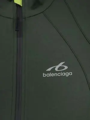 Balenciaga Fitted Zip-up Sweatshirt