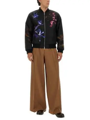 Dries Van Noten Reversible Bomber Jacket
