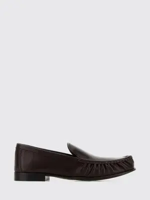 Miu Miu Leather Loafers - Brown
