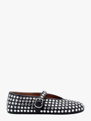 Alaïa ALAÏA Leather Ballet Flats Multicolor