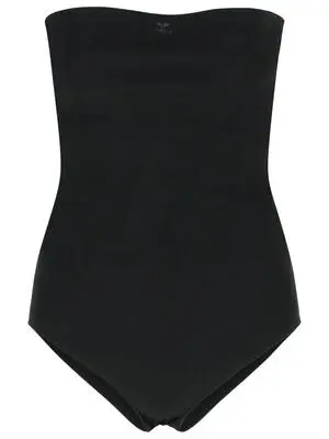Courreges Logo Bodysuits