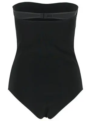 COURREGES Viscose Blend Bodysuit - Black
