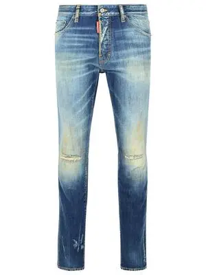 Dsquared2 Cotton Jeans - Blue