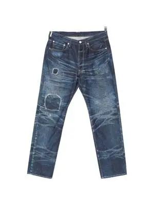 Junya Watanabe Cotton And Nylon Trousers - Multicolor