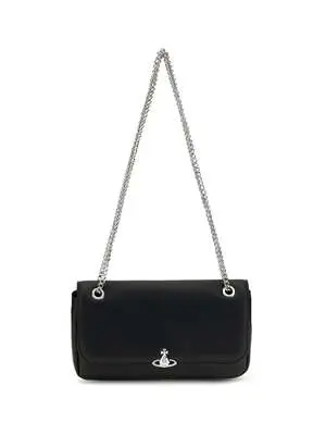 VIVIENNE WESTWOOD Chain Crossbody Bag - Black