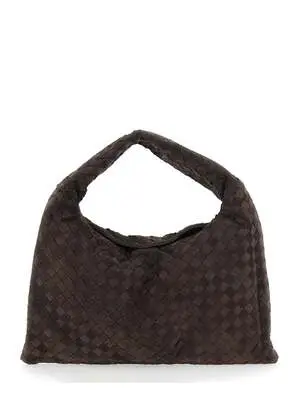 Bottega Veneta Leather Shoulder Bag - Brown