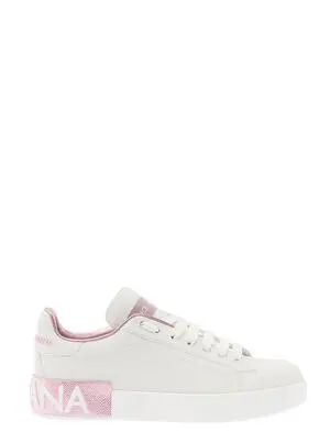 Dolce & Gabbana Portofino Leather Sneakers