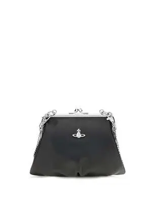 VIVIENNE WESTWOOD Granny Frame Handbag - Black
