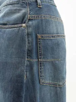 Dior Light Denim Jeans With Vintage Effect