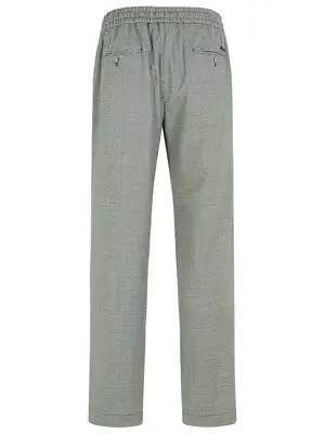 Dolce & Gabbana Two-tone Virgin Wool Trousers
