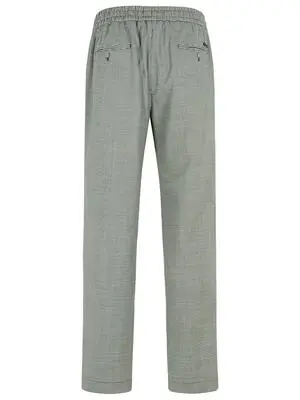 Dolce & Gabbana Two-tone Virgin Wool Trousers - Gray