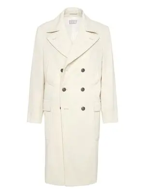 Brunello Cucinelli Cashmere Velvet Coat