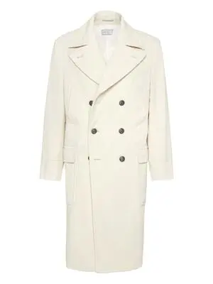 Brunello Cucinelli Cashmere Velvet Coat - Multicolor