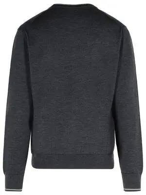 Dolce & Gabbana Grey Virgin Wool Sweater