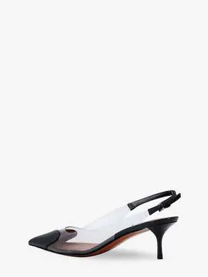 Alaïa Le Coeur Slingback Pvc And Leather Pumps - Multicolor