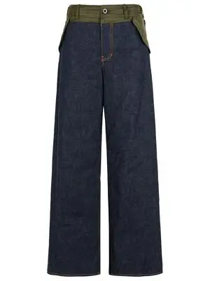 Sacai Cotton Jeans - Blue