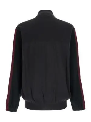Balenciaga High-neck Cotton Zip-up Sweatshirt - Multicolor