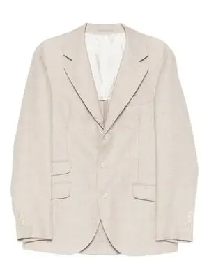 Brunello Cucinelli Single-breasted Jacket - Multicolor