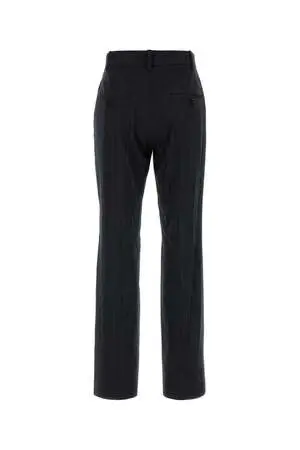 Isabel Marant Étoile Embroidered Stretch Wool Blend Pant