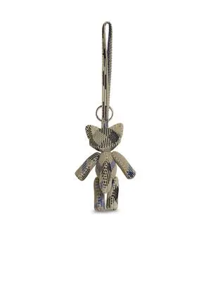 Burberry Polyamide Keyring - Cream