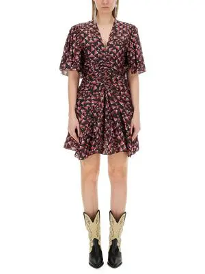 Isabel Marant Étoile Lienne Dress - Multicolor