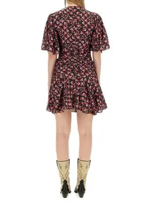 Isabel Marant Étoile Lienne Dress - Multicolor