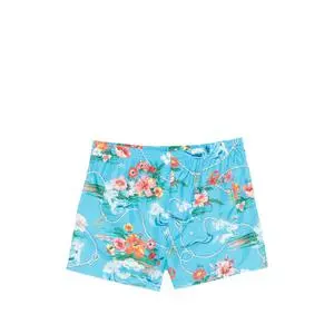 Gucci Beachwear Swim Shorts - Blue