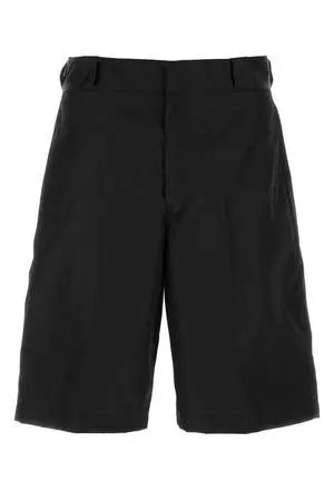 Prada Re-nylon Bermuda Shorts - Black