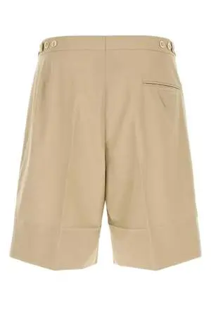 Prada Cotton Bermuda Shorts - Brown