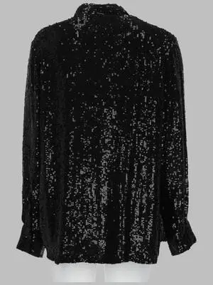 P.a.r.o.s.h Sequined Gadget Shirt - Black