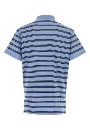 Prada Embroidered Piquet Polo Shirt