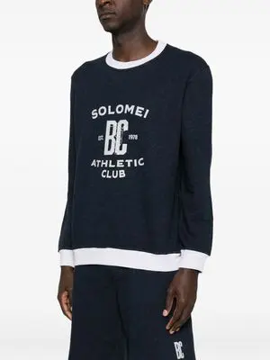 Brunello Cucinelli Logo Cotton Sweatshirt