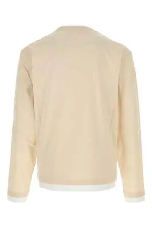 Prada Sand Cotton T-shirt