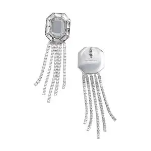 SELF-PORTRAIT Crystal Droplet Earrings