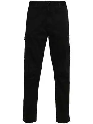 Stone Island Cargo Trousers In Broken Cotton Twill